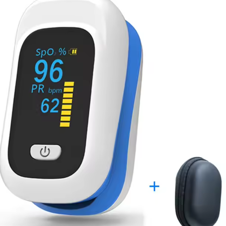 HealthPulse Blood Sugar Meter Finger Blood Oxygen Meter - Accurate ...
